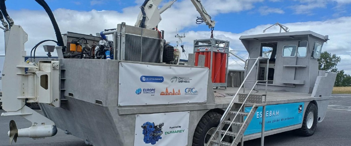 Première démonstration d'une barge mytilicole à moteur hydrogène en ...