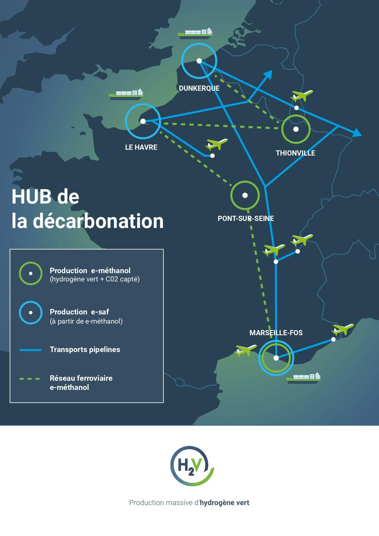 H2V veut se connecter à des hubs dans le domaine des carburants de ...